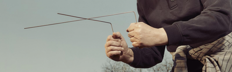 We explain what dowsing is and the technique using rods & pendulums