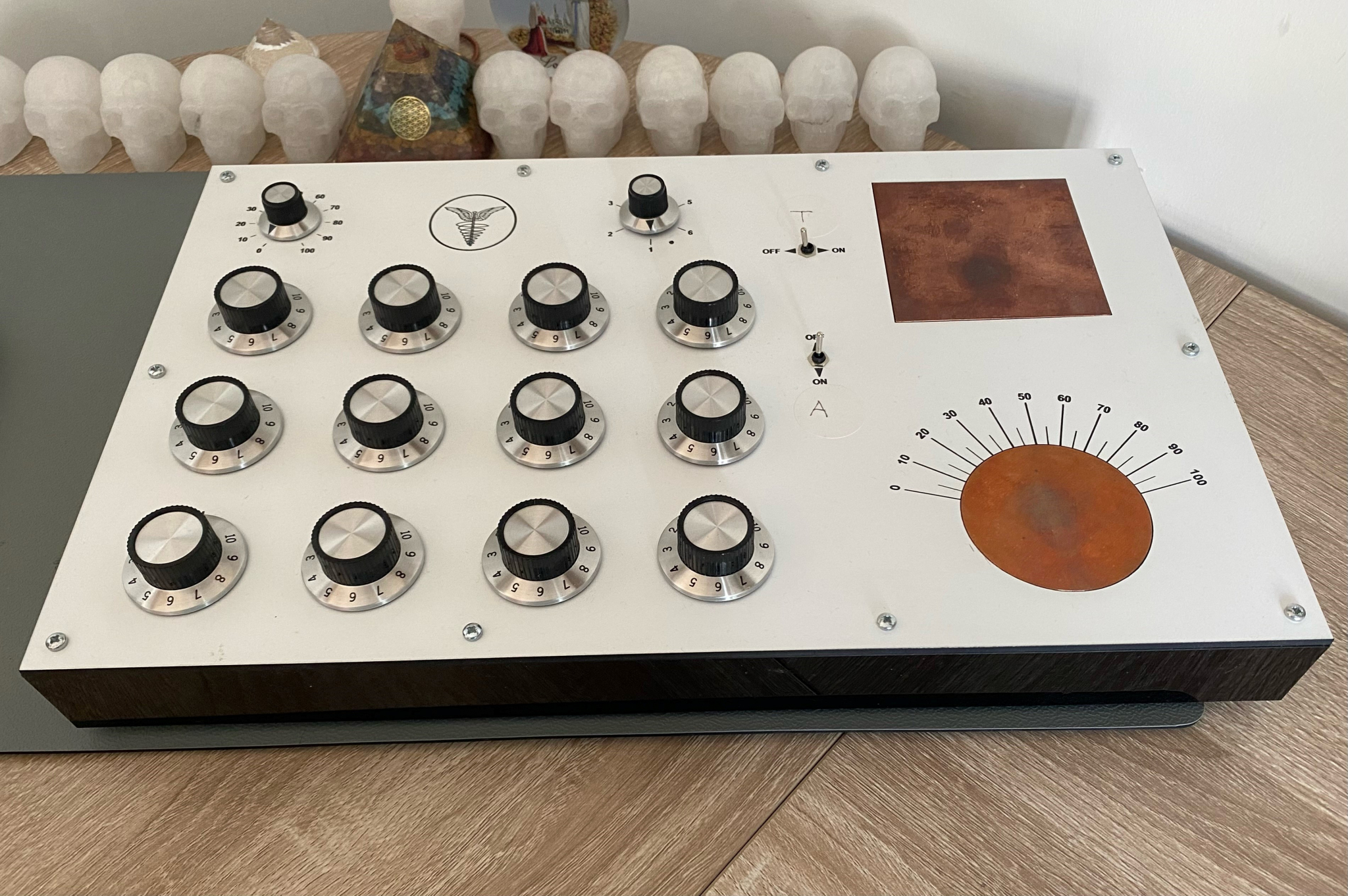 Items for sale by those interested in Radionics. Instruments & more